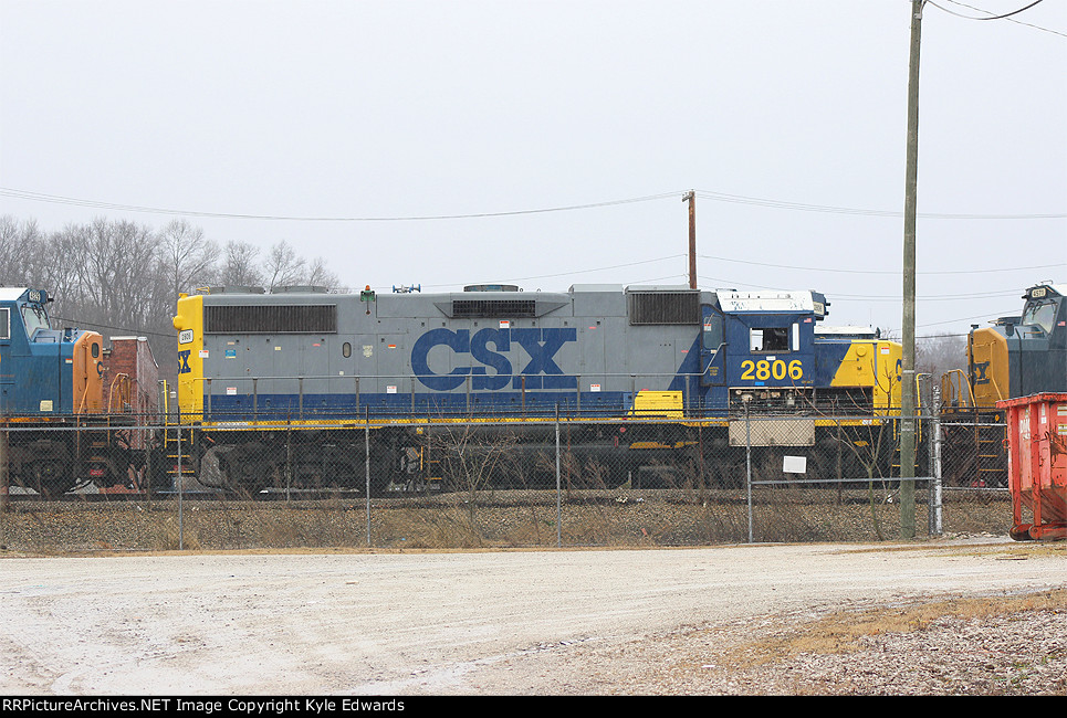 CSX GP38-2 #2806